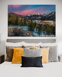 Alpine Glow Over Chapin | Rocky Mountain National Park, Colorado | Back ...